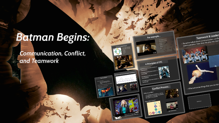 Batman Begins: Communication, Teamwork, and Conflict by David Raymond ...