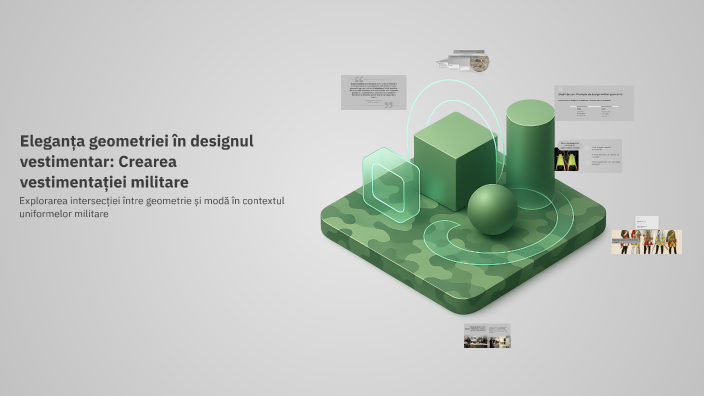 Eleganța geometriei în designul vestimentar: Crearea vestimentației ...