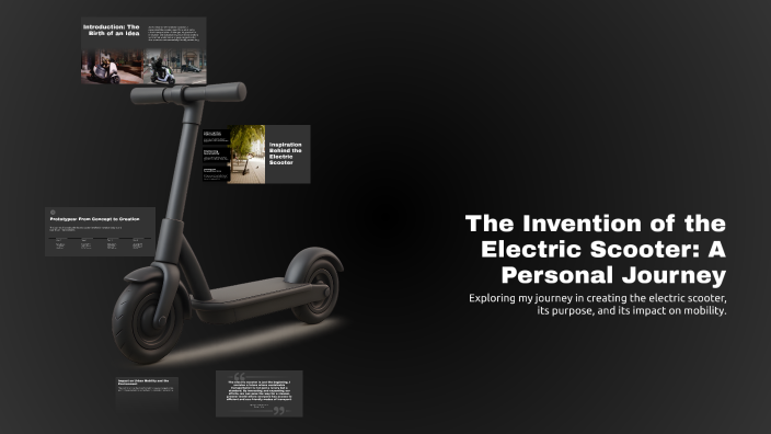 The Invention of the Electric Scooter: A Personal Journey by david ...