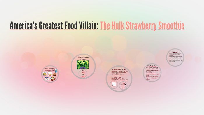 America's Greatest Food Villain by on Prezi