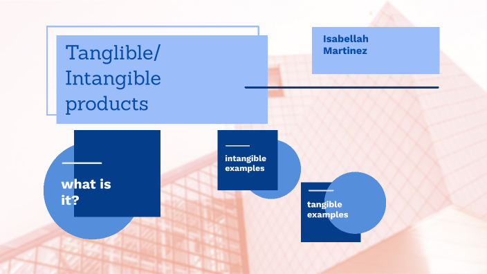 Tanglible/Intangible products by Isabellah Martinez on Prezi
