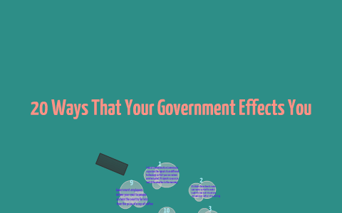 20 ways that my government affects me by Clair Follett on Prezi