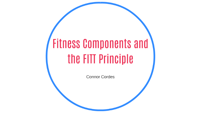 Fitness Components and the FITT Principle by Connor Cordes on Prezi