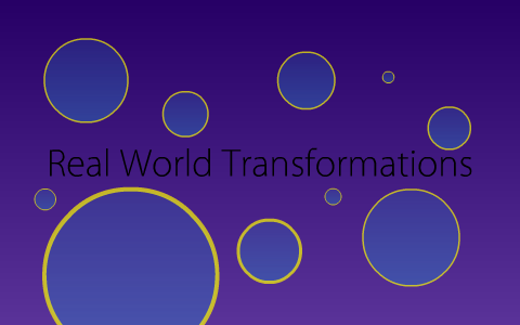 Real World Geometric Transformations by Sophia Vargas on Prezi