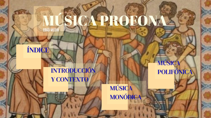 MÚSICA PROFONA EDAD MEDIA by Marta Soler on Prezi