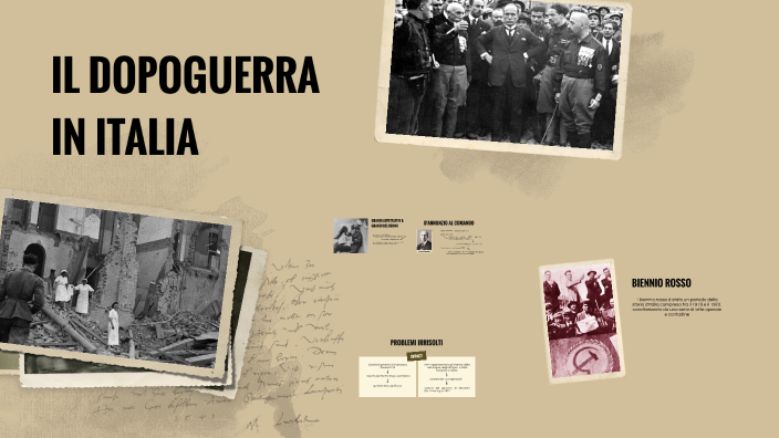 il dopoguerra in Italia by ilary nivoloni on Prezi