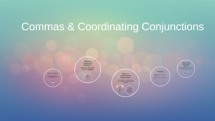 Commas & Coordinating Conjunctions by Nicole Finger on Prezi
