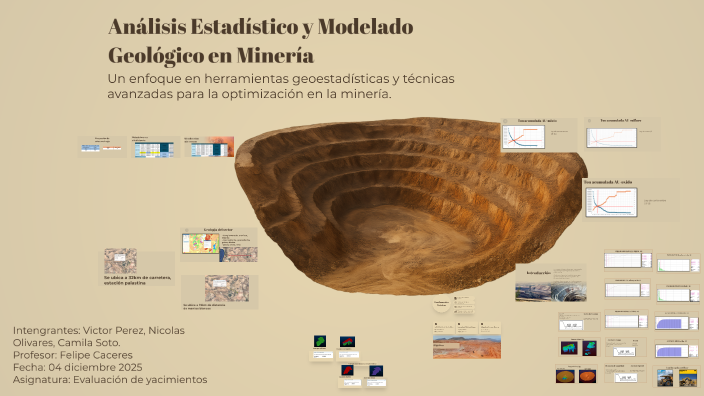 Análisis Estadístico y Modelado Geológico en Minería by camila soto on ...