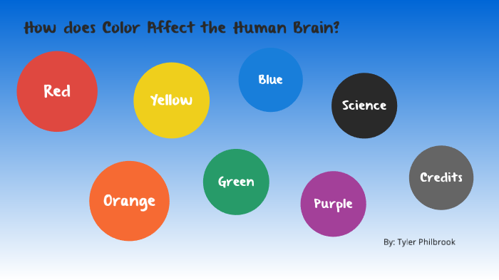 How does color affect the human brain? by Tyler Philbrook on Prezi