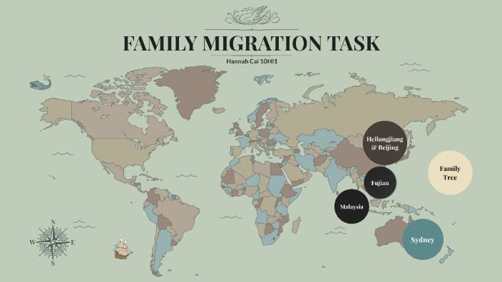 family migration task by Hannah C on Prezi