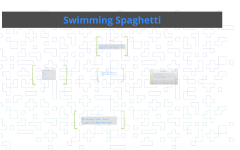 Swimming Spaghetti by George Clark on Prezi