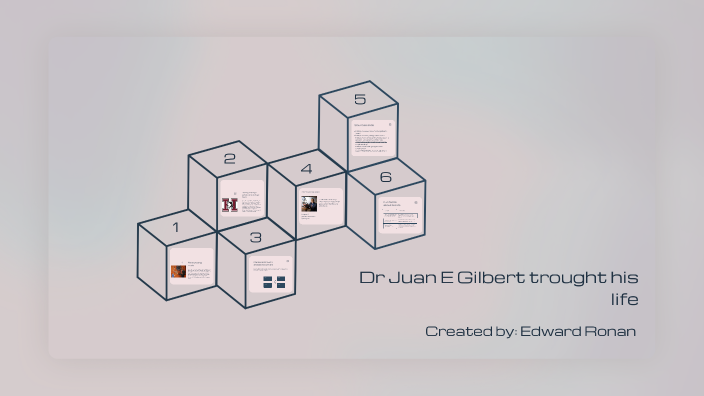 Dr Juan E Gilbert trought his life by edward ronan on Prezi