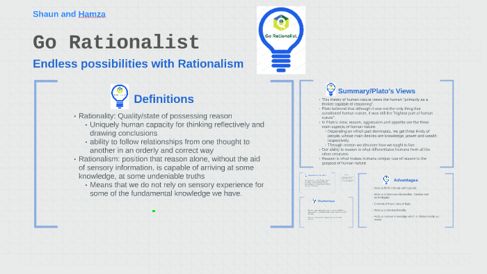 Rationalist Perspective of Human Nature by on Prezi