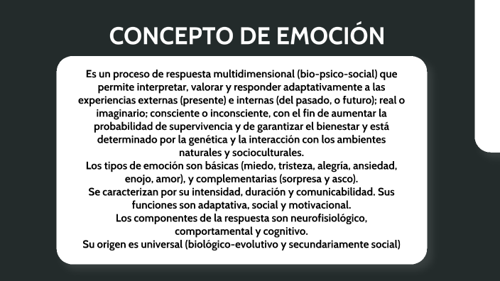Concepto de Emoción by Azalia Sánchez on Prezi