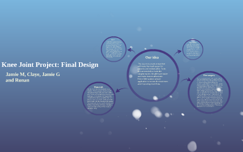 Knee Joint Project: Final Design by Ronan Davies on Prezi