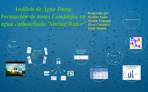 Análisis de Agua Dura: Formación de Iones Complejos en agua by Taisha ...