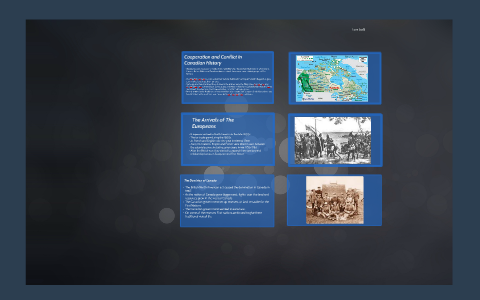 Cooperation and Conflict in Canadian History by Tamara Bouchard on Prezi