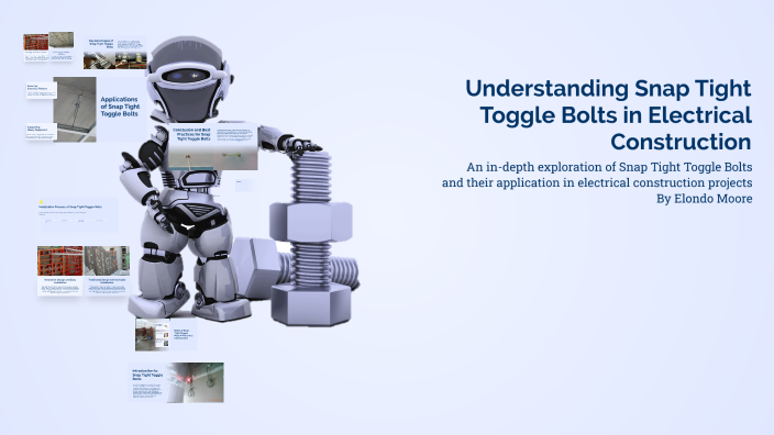 Understanding Snap Tight Toggle Bolts in Electrical Construction by ...