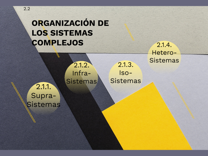 2.2 ORGANIZACIÓN DE LOS SISTEMAS COMPLEJOS by Ramiro Zaid Chávez Barrios on Prezi