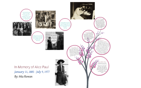 The 19th Amendment - Alice Paul by Mia Rowan on Prezi