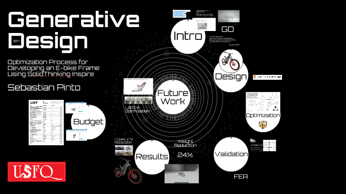 Generative Design Optimization Process for Developing an E-bike Frame Using SolidThinking ...