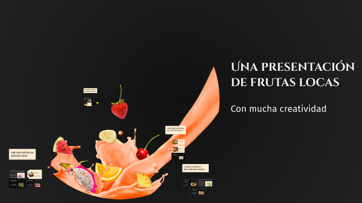Frutas locas de mango verde pepino pina sandia by Carlos Diego Lux MUZ ...