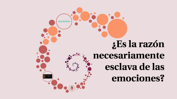 ¿Es la razón necesariamente esclava de las emociones? by nur kassem on ...