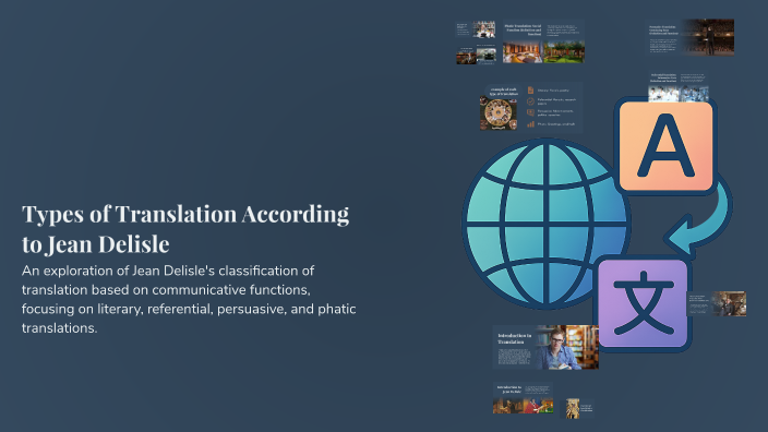 Types of Translation According to Jean Delisle by billur murodova on Prezi