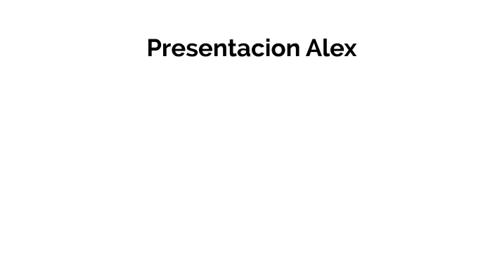 Presentaciono Alex by on Prezi