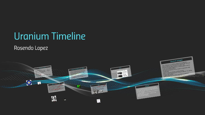 Uranium Timeline by Rosendo Lopez on Prezi