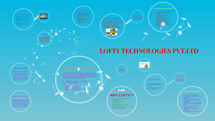 LOFTY TECHNOLOGY PVT LTD by jiju joseph on Prezi