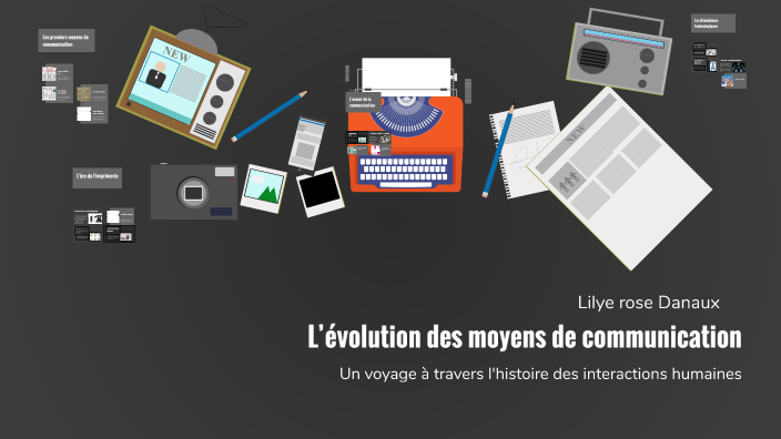 L’évolution des moyens de communication by Lilye rose Danaux on Prezi