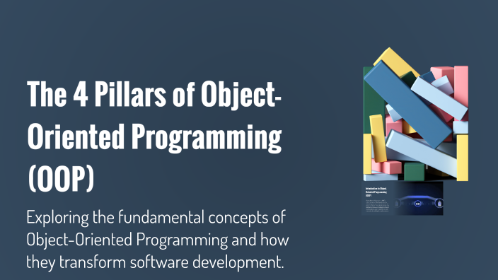 The 4 Pillars of Object-Oriented Programming (OOP) by Fahim Shahriar on ...