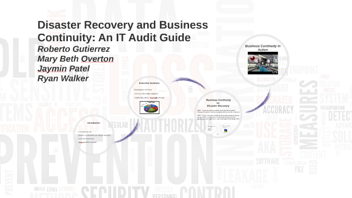 Disaster Recovery and Business Continuity: An IT Audit Guide by Matthew ...