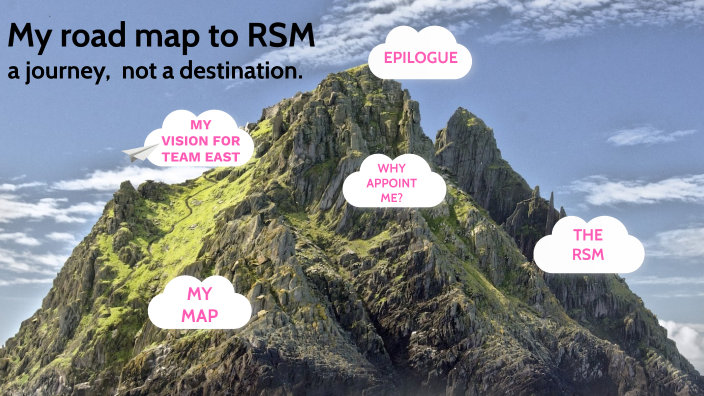 RSM road map by Siân Edwards on Prezi