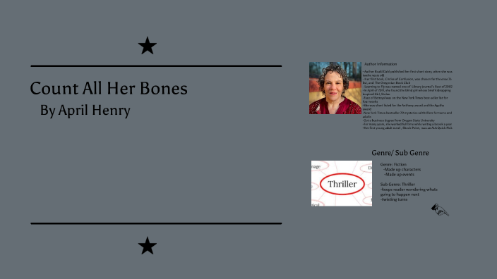 Count All Her Bones by Kadren Alonso on Prezi