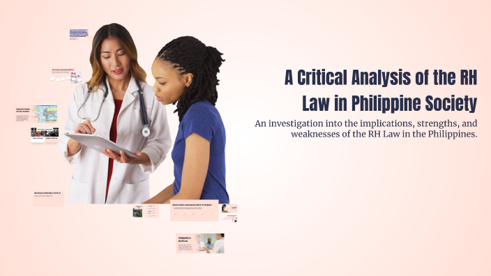 A Critical Analysis of the RH Law in Philippine Society by Rui Izanami ...