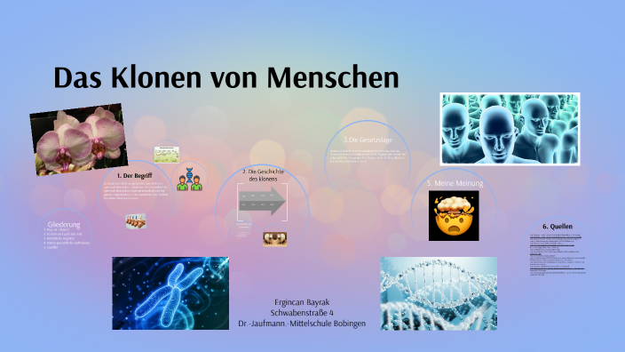 Das Klonen von Menschen by justin bieber on Prezi