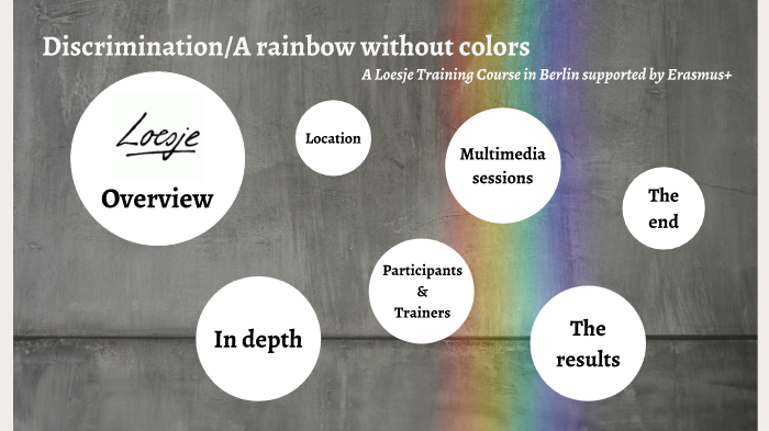 Discrimination/A rainbow without color by Martina Di Febo on Prezi