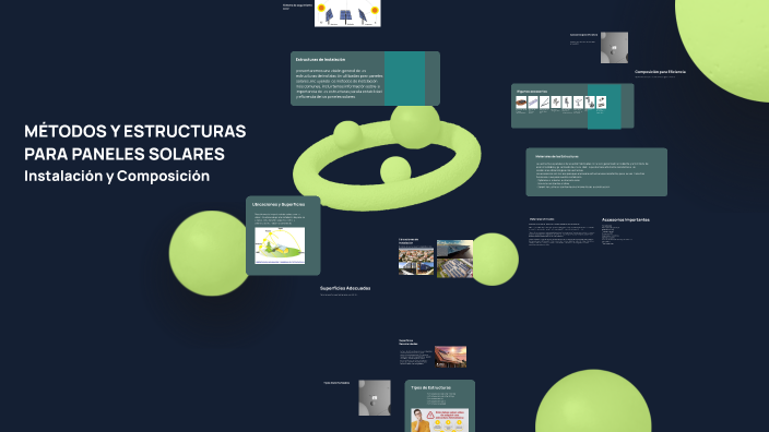 METODOS Y ESTRUCTURAS PARA PANELES SOLARES by energia-solar-fotovoltaica ingenio on Prezi