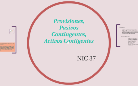 Provisiones, Pasivos Contingentes, Activos Contigentes by Meybol ...