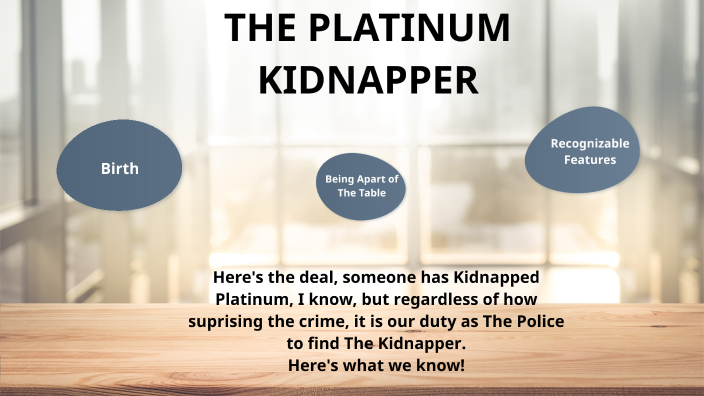 Platinum police report by Luke D'Alfonso on Prezi