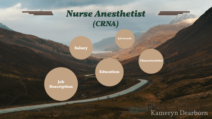 Nurse Anesthetist By Kameryn Dearborn On Prezi