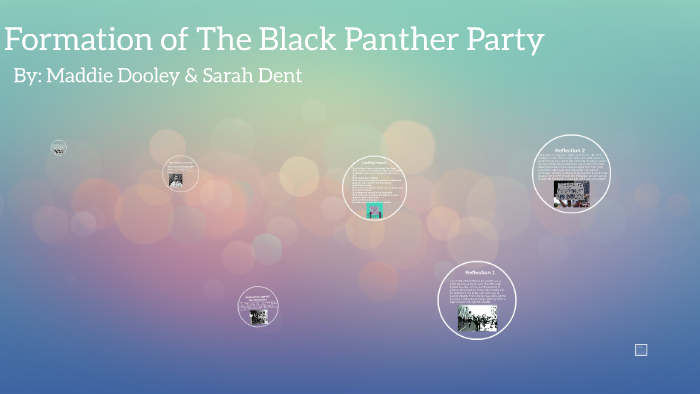 Formation of The Black Panther Party by sarah d on Prezi