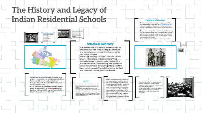 The History and Legacy of Indian Residential Schools by Chenise Hache ...