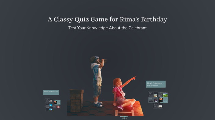 A Classy Quiz Game for Rima's Birthday by Richardson Joubert on Prezi