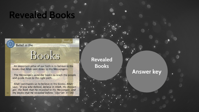 Revealed Books by hira riaz on Prezi