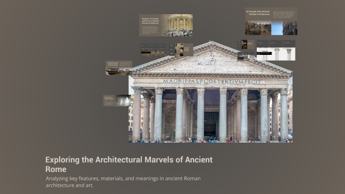 Exploring the Architectural Marvels of Ancient Rome by Travis Burt ...