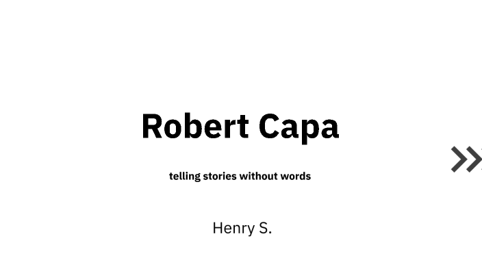 telling stories without words by Henry Shuck on Prezi