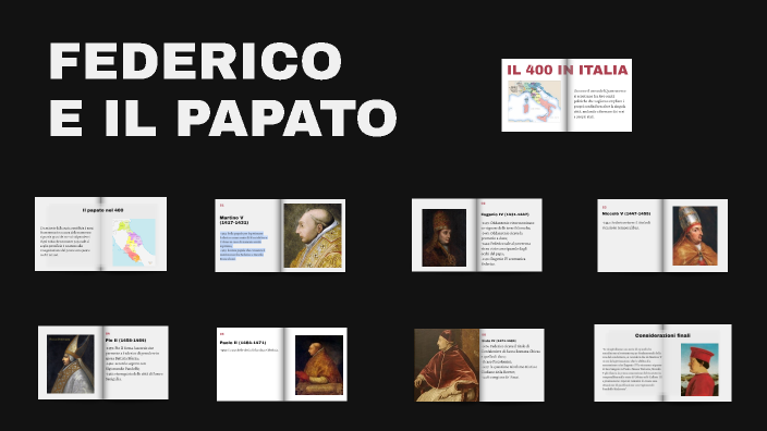 FEDERICO E IL PAPATO by gino girolamini on Prezi